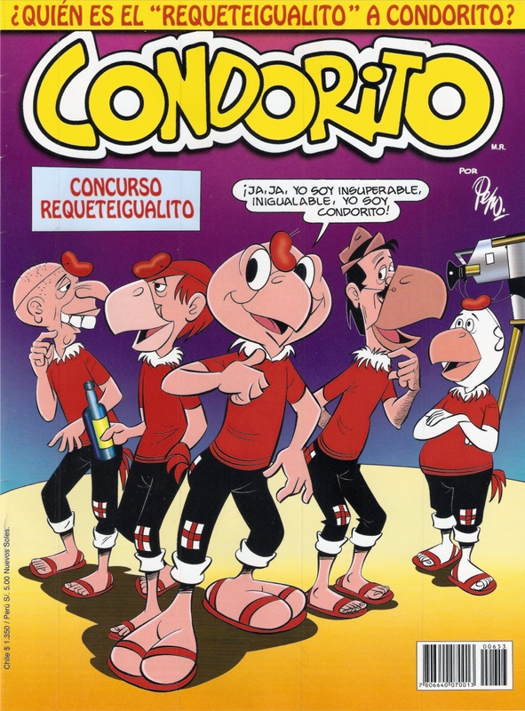 Condorito Aventurero: PORTADAS DEL NUMERO 641 AL 660